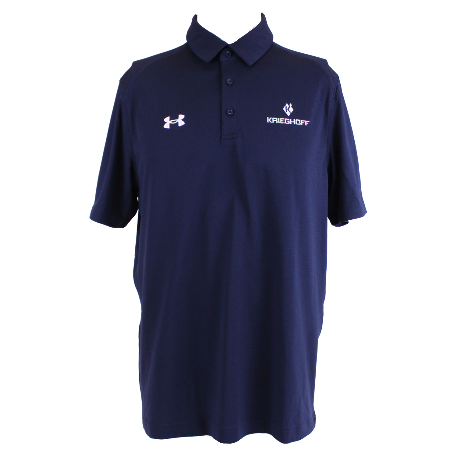 Under Armour Men's Tech™ Polo Shirt, Navy Blue | Krieghoff